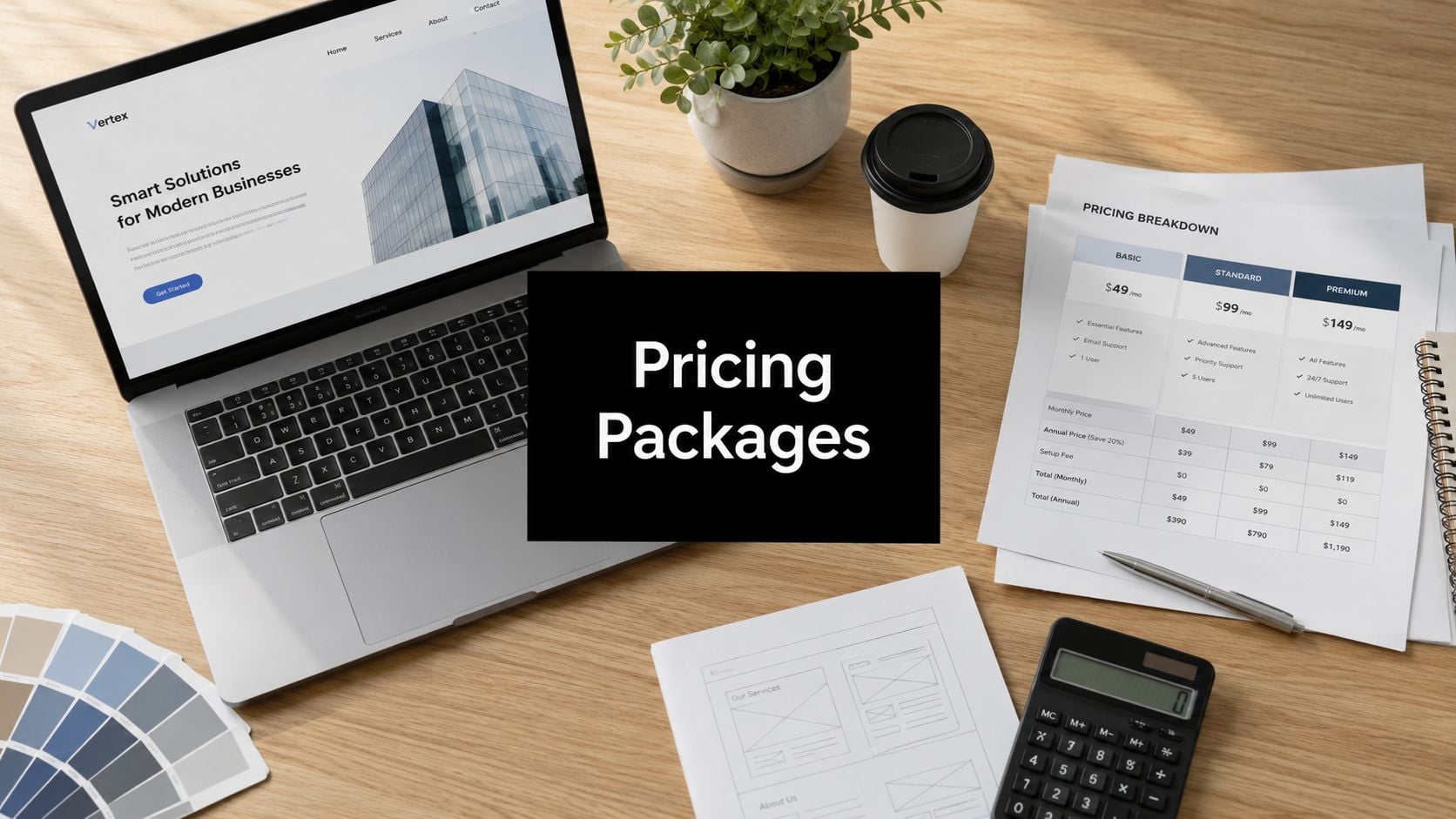 Website Design Pricing Packages: A 2026 SMB Guide - OneNine